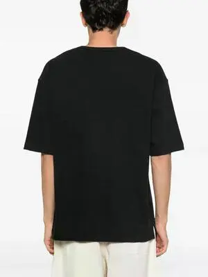 LEMAIRE Jersey-texture T-shirt - Black