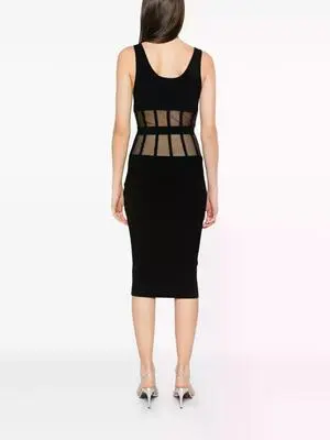 Elisabetta Franchi Corset-cuts Midi Dress