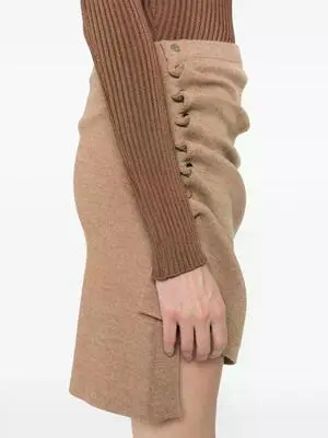 Rabanne Gathered Mini Skirt