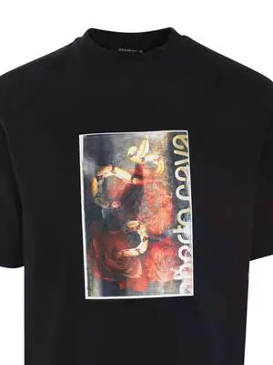 Roberto Cavalli Flyer Rises And Snake T-shirt