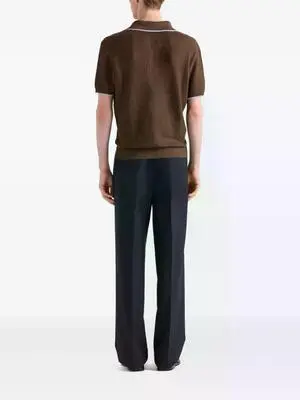 Prada Contrast-trim T-shirt