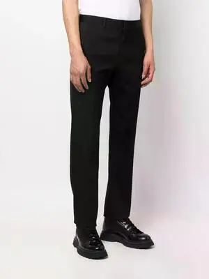 Valentino Garavani Virgin Wool Tailored Trousers - Black