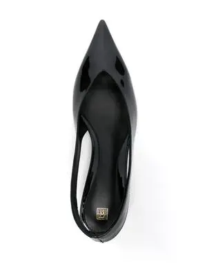 TOTEME 35mm Wedge-heel Slingback Pumps