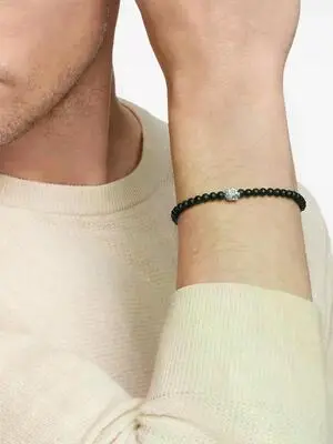 David Yurman Sterling Memento Mori Skull Bracelet