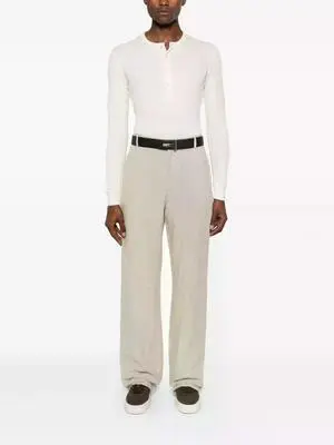 TOM FORD Fine-ribbed Henley Top