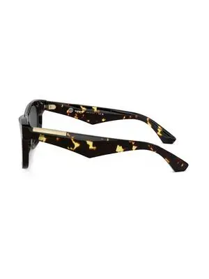 Burberry Tortoiseshell-effect Square-frame Sunglasses - Brown