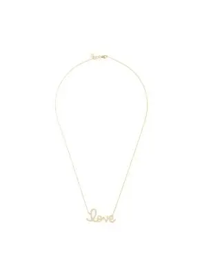 SYDNEY EVAN 14kt Yellow Love Diamond Necklace