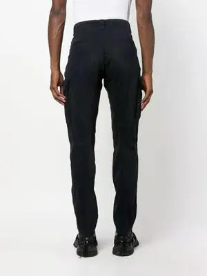 C.P. COMPANY Logo-plaque Tapered Trousers