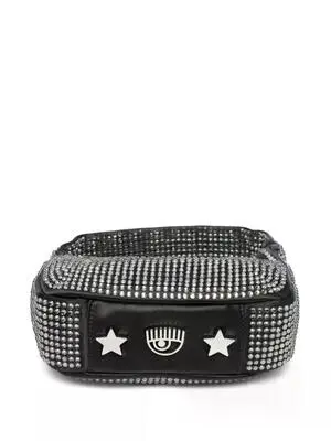 CHIARA FERRAGNI Eyelike Crystal-embellished Mini Bag