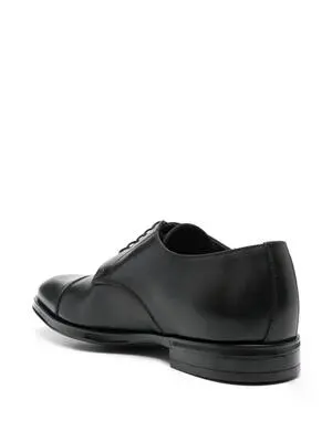 Canali Leather Derby Shoes
