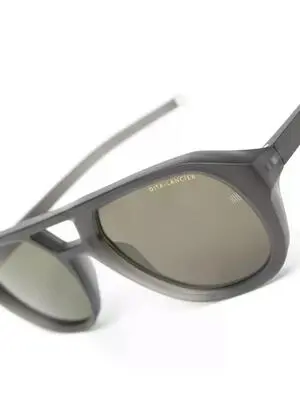 Dita Pilot-frame Logo Sunglasses