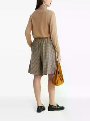 PATOU Jp Roll-neck Sweater - Brown