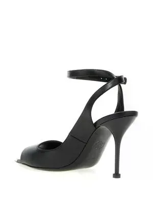 Alexander McQueen Punk Ankle Strap Stiletto Sandals