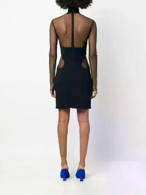 TOM FORD Illusion Mesh-panel Minidress