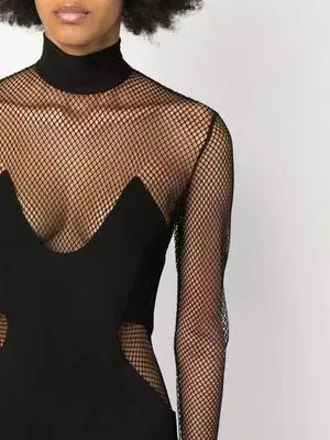 TOM FORD Illusion Mesh-panel Minidress