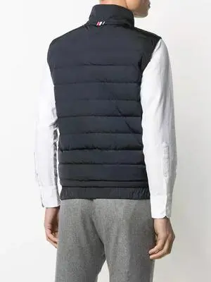 Thom Browne 4-bar Motif Puffer Gilet