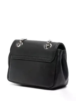 VIVIENNE WESTWOOD Orb-plaque Leather Shoulder Bag