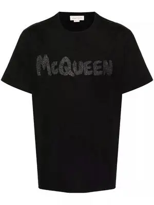 Alexander McQueen Logo-print Cotton T-shirt