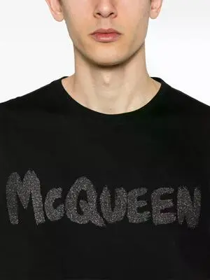 Alexander McQueen Logo-print Cotton T-shirt
