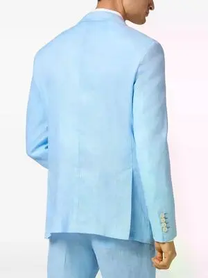 Philipp Plein Single-breasted Linen Blazer