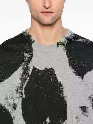 Alexander McQueen Skull T-shirt - Grey