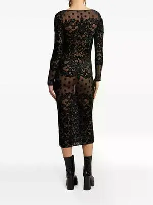 Etro Paisley Velvet Dress