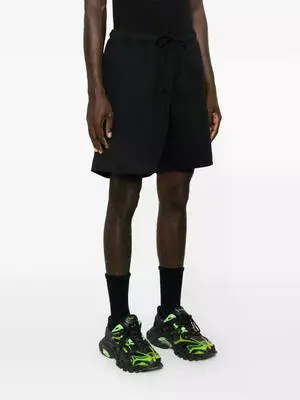 Y3 French Terry Track Shorts - Black