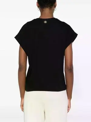 TWINSET Lace-detail T-shirt