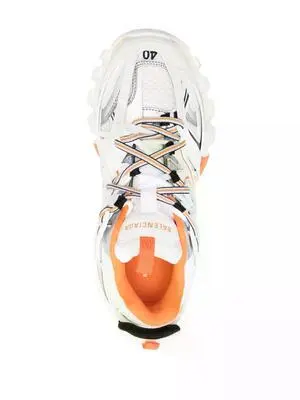 Balenciaga Track Panel Sneakers - Neutrals