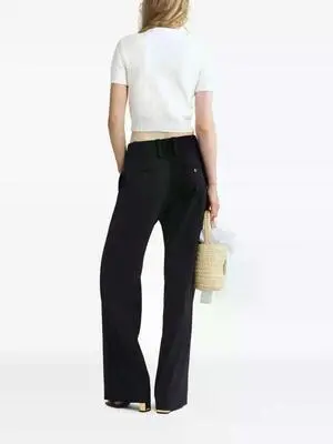 PATOU Twill Straight-leg Trousers
