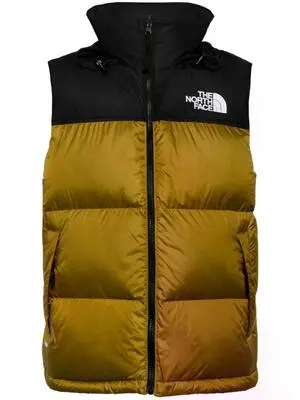 The North Face Retro Nuptse Reversible Padded Gilet - Neutrals