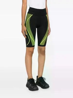 Adidas By Stella McCartney Logo-print Biker Shorts