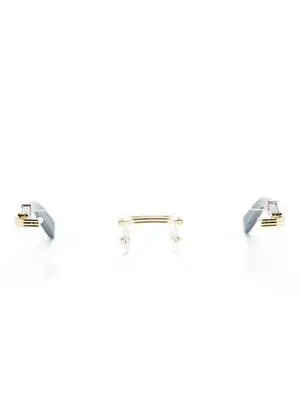 Cartier Rimless Rectangle-frame Glasses - Green