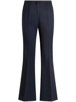 Etro Gabardine Flared Trousers