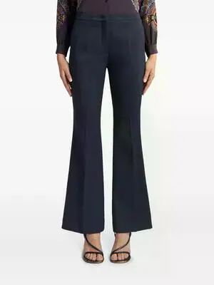 Etro Gabardine Flared Trousers