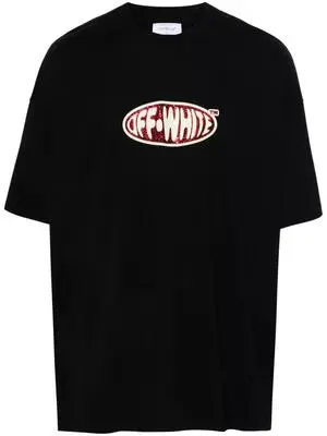 Off-White Logo-print Cotton T-shirt
