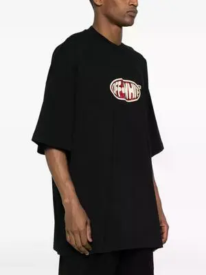 Off-White Logo-print Cotton T-shirt