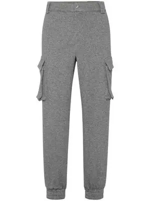 Philipp Plein Cargo-pockets Track Pants - Grey