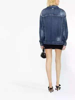 Dsquared2 Distressed Denim Jacket