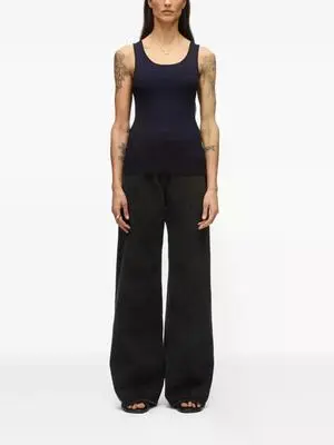 3.1 Phillip Lim Square Neck Sleeveless Jersey Top
