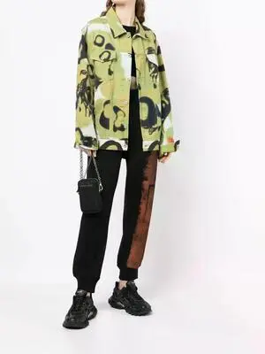 A-COLD-WALL* Logo Bleach Style Track Pants