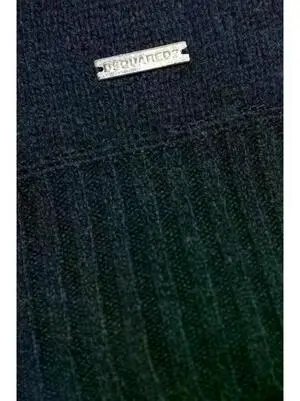 Dsquared2 Fine-knit Roll-neck Sweater - Blue