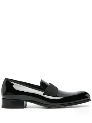 TOM FORD Patent-finish Leather Loafers
