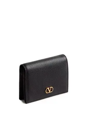 Valentino Garavani Vlogo Signature Wallet - Black
