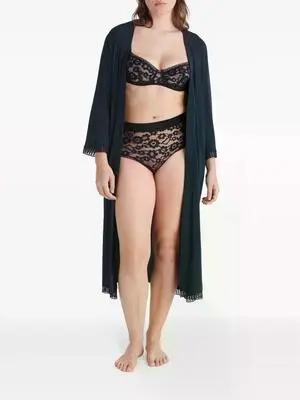 ERES Violette Lace Trim Robe