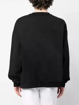 Dsquared2 Glittery Logo Crew Neck Sweatshirt