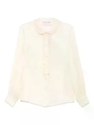 Valentino Garavani Silk Jacquard Shirt