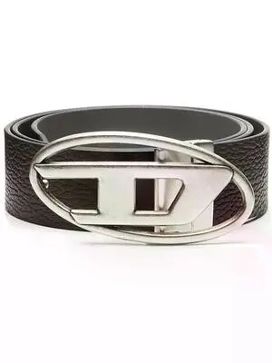 DIESEL® B-1dr Rev Ii Leather Belt - Brown