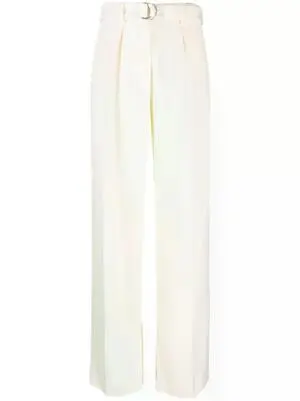 JIL SANDER Belted Wide-leg Trousers