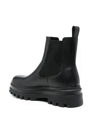 Calvin Klein Lug-sole Leather Boots